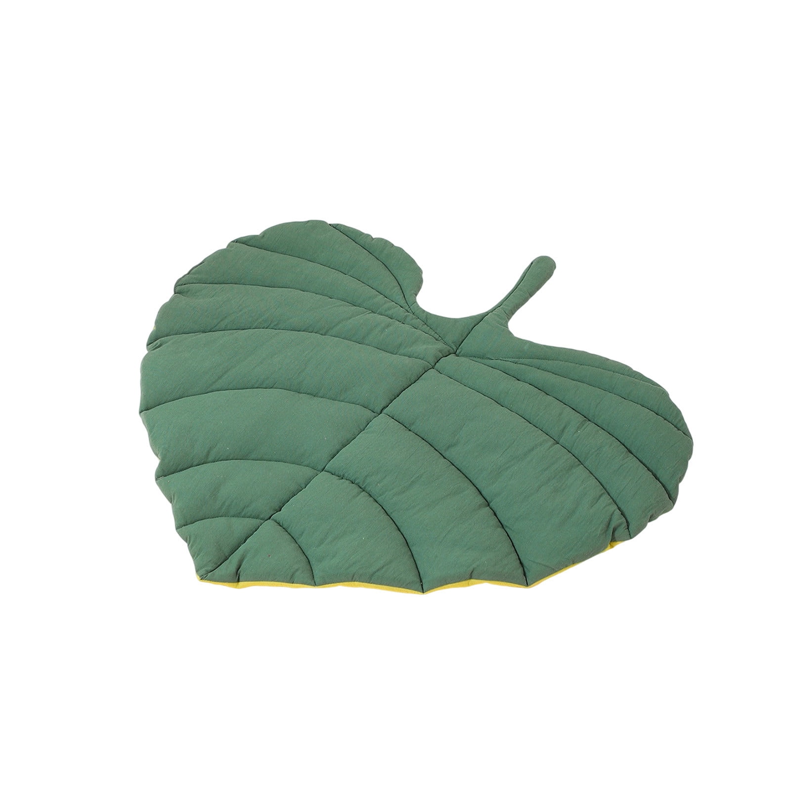 Army Green Seasonal Universal Pet Floor Mat With Leaf Shaped Pure ...