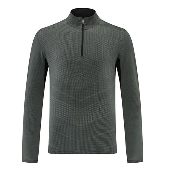 Army Lime Green Mens Long Sleeve Tops Blouse for Man Collared Neck ...