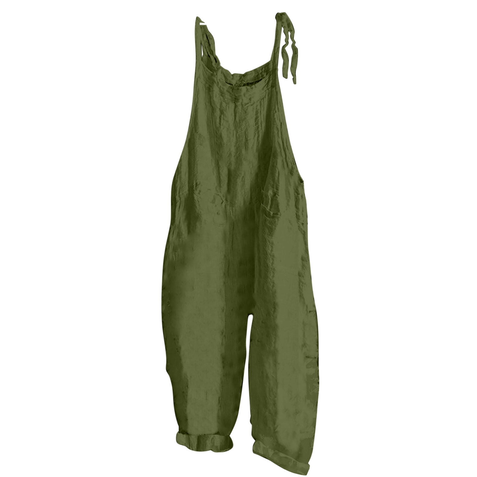 Army Lime Green Overalls for Women Summer Fall Loose Fit Lounge Thin ...