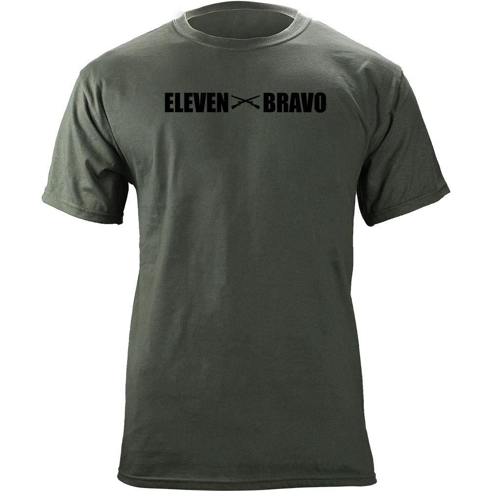 Army MOS 11 Bravo Infantryman 11B T-Shirt - Walmart.com