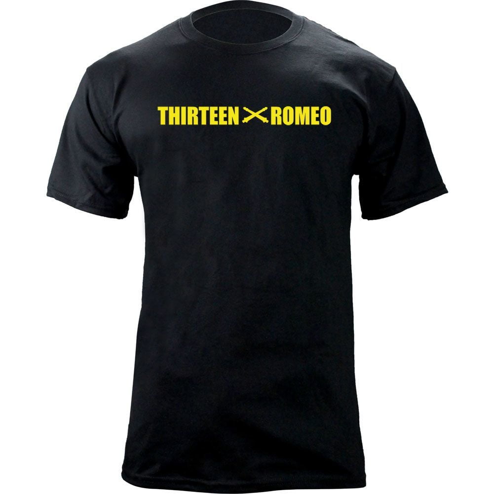 Army MOS Field Artillery Radar Operator 13 Romeo 13R Veteran T-Shirt ...