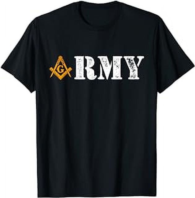 Army Masons D-Day Masonic Memorial Day Father's Freemasonry T-Shirt ...