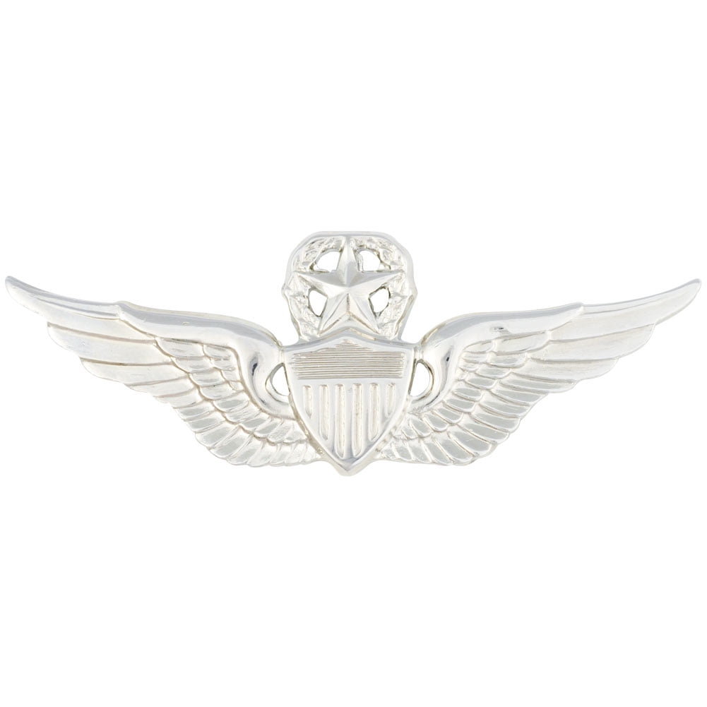 Army Master Aviator Badge Mirrored Finish Full Size - Walmart.com