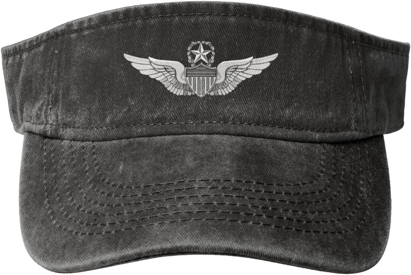 Army Master Aviator Wings Sport Sun Visor Hats Adjustable Empty Top ...