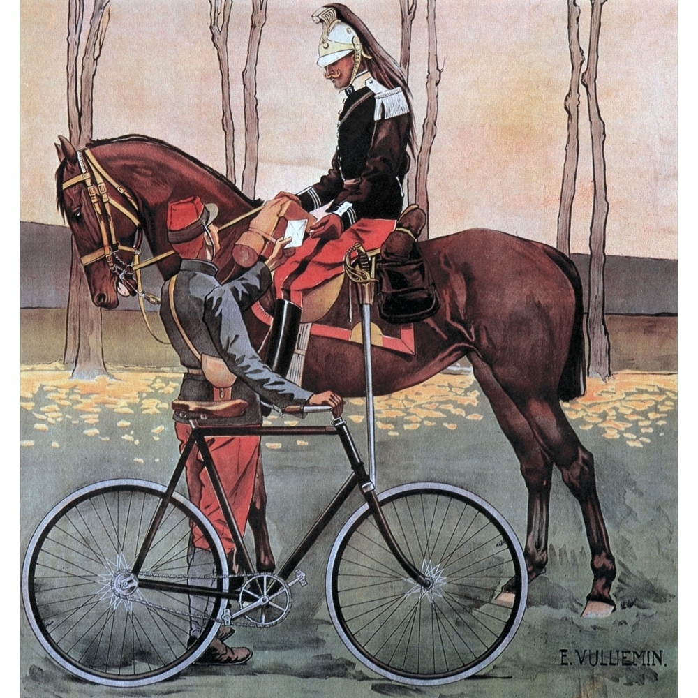 Army Messenger C1900. Nan Army Messenger Delivering A Message To A ...