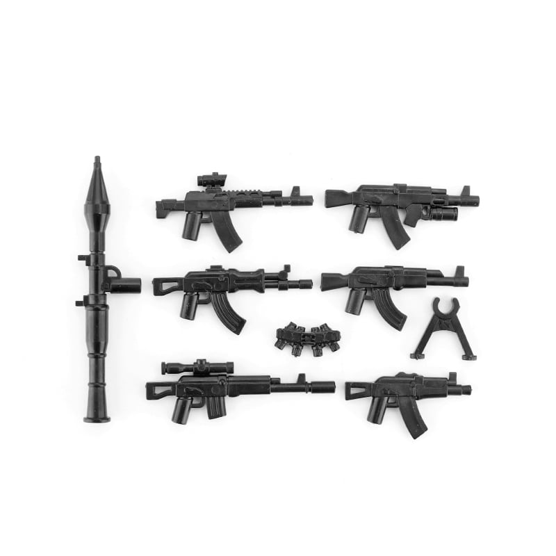 Army Military Armored Vehicle Car Soldier Police Gangster WW2 Weapons ...