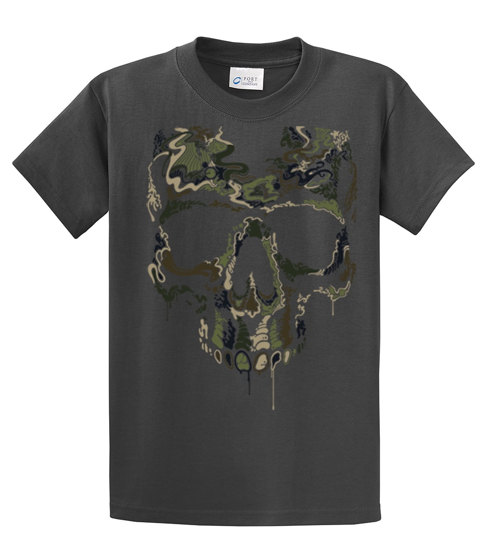 Army Military Camoflauge Skull T-shirt Skeleton Special Operations War ...