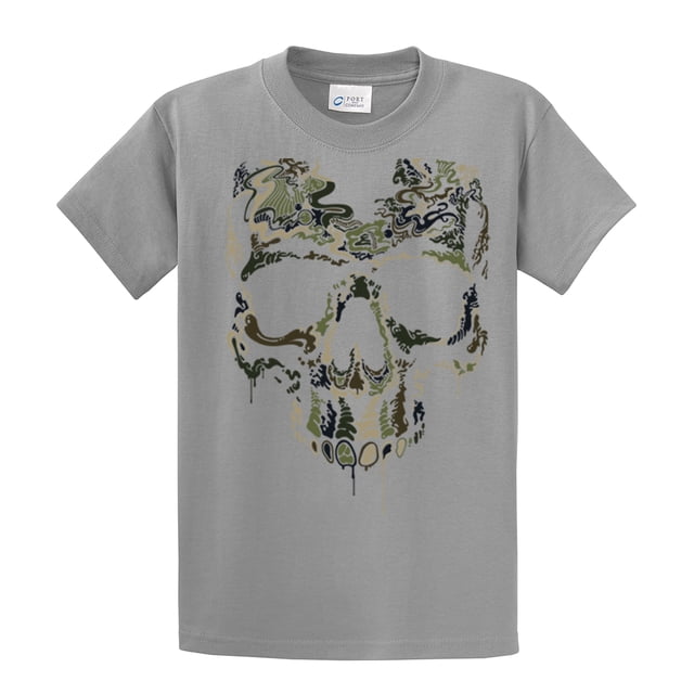 Army Military Camoflauge Skull T-shirt Skeleton Special Operations War ...