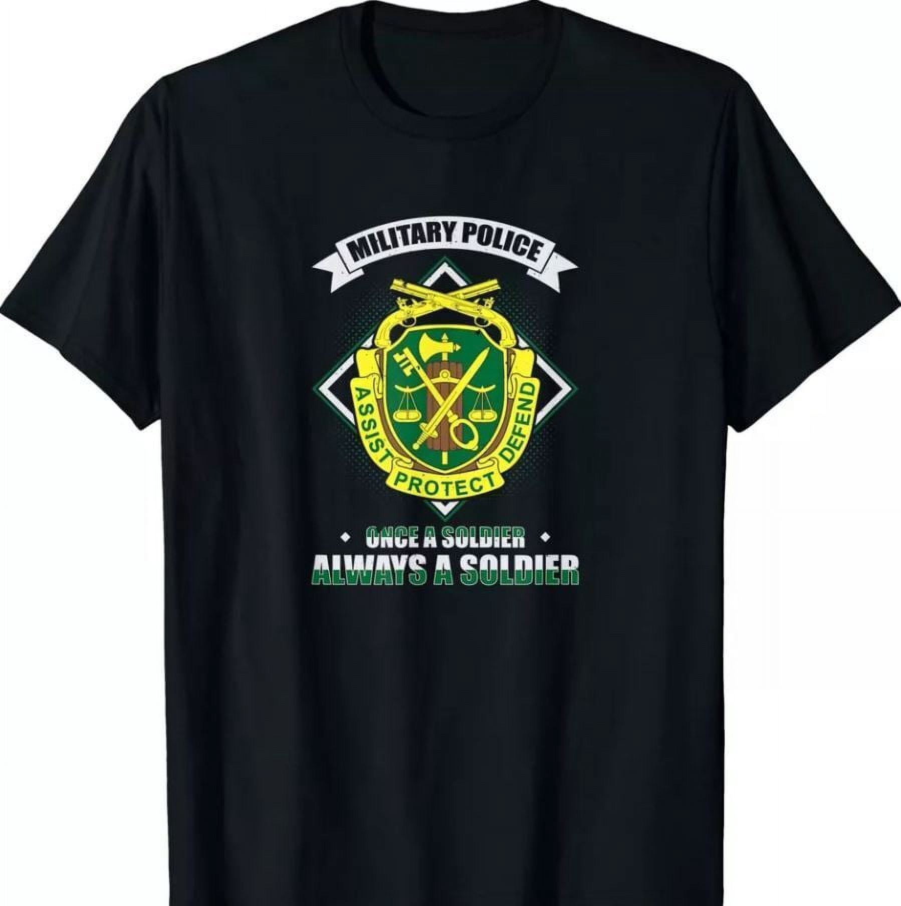 Army Military Police Once A Soldier Always A Soldier T-Shirt - Walmart.com