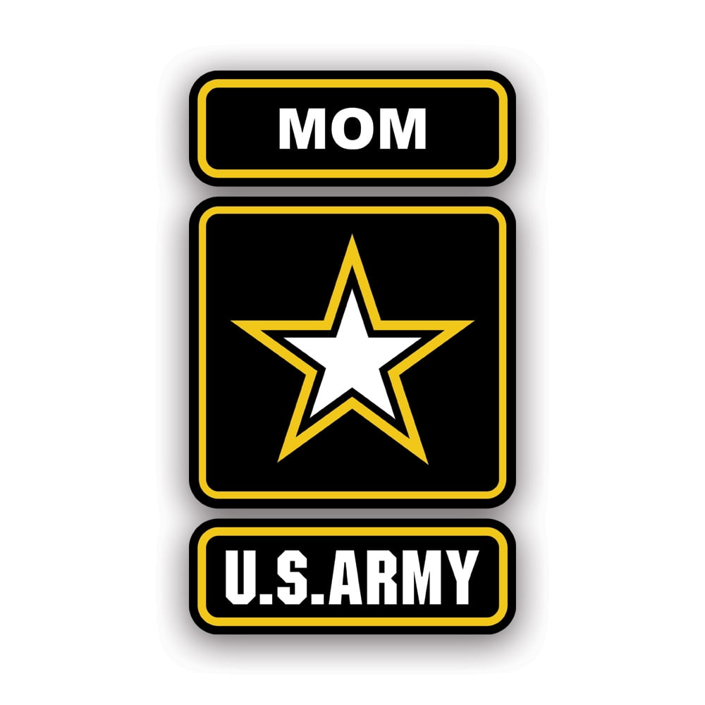 Army Mom Sticker Decal - Self Adhesive Vinyl - Weatherproof - Made in ...