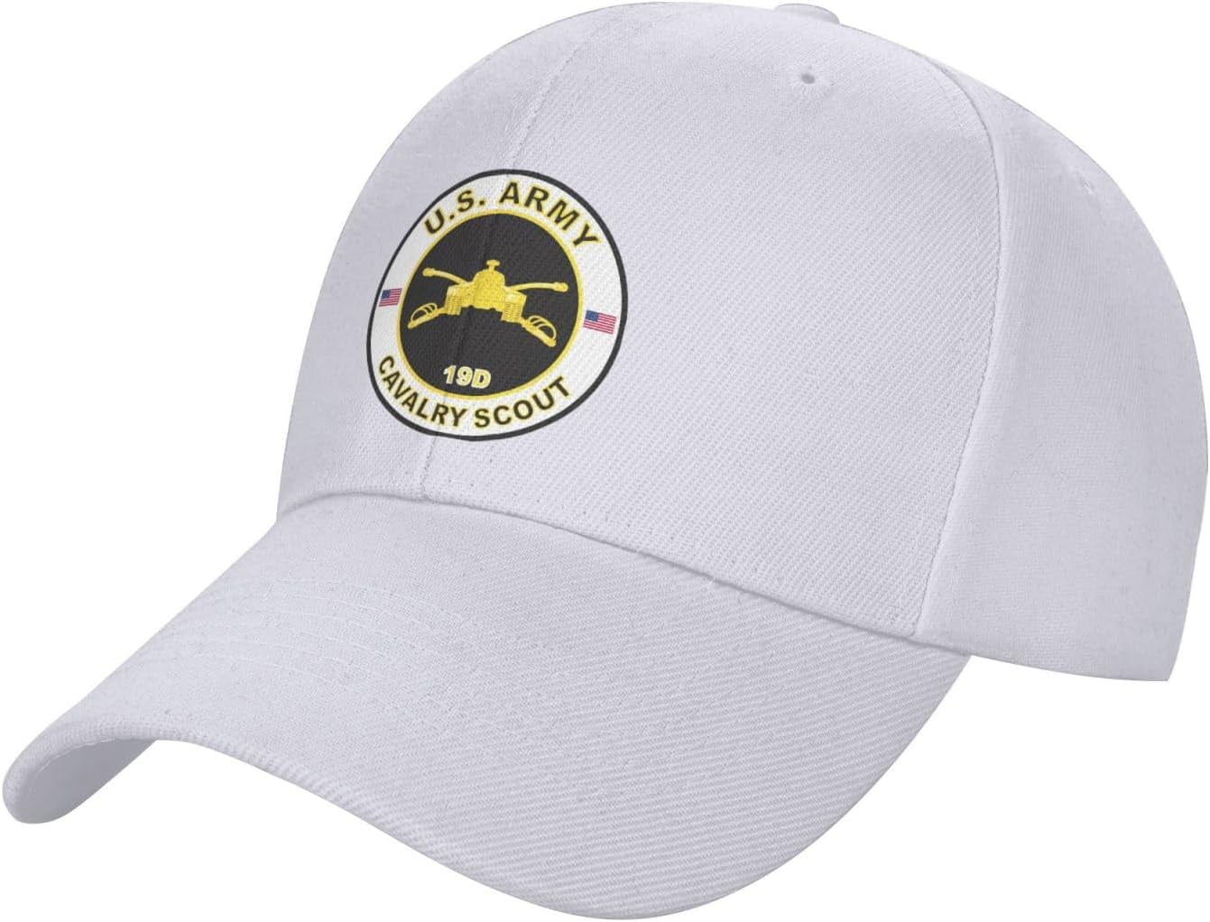 Army Mos 19d Cavalry Scout Adjustable Rear Buckle Cap Baseball Cap ...