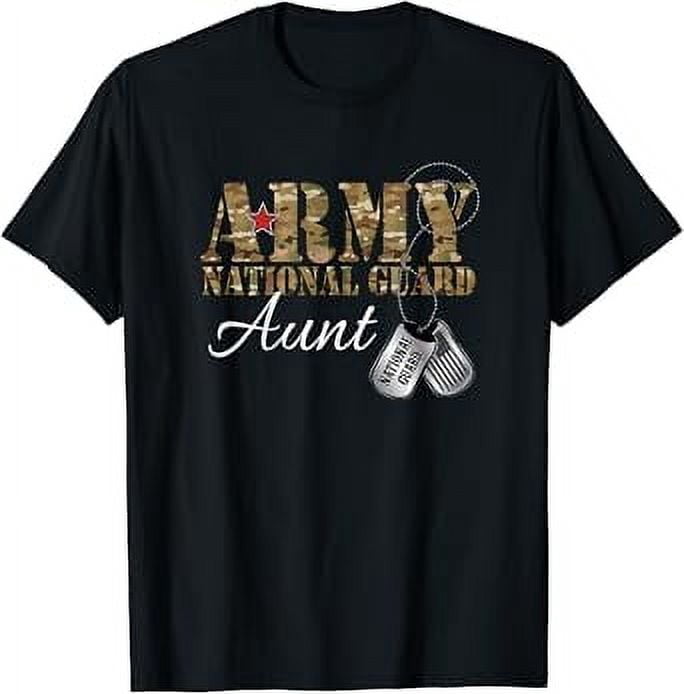 Army National Guard Aunt Army National Guard Graduation Aunt T-Shirt ...
