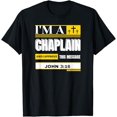 Army Navy Chaplain Appreciation Christian Message John 3:16 T-Shirt ...