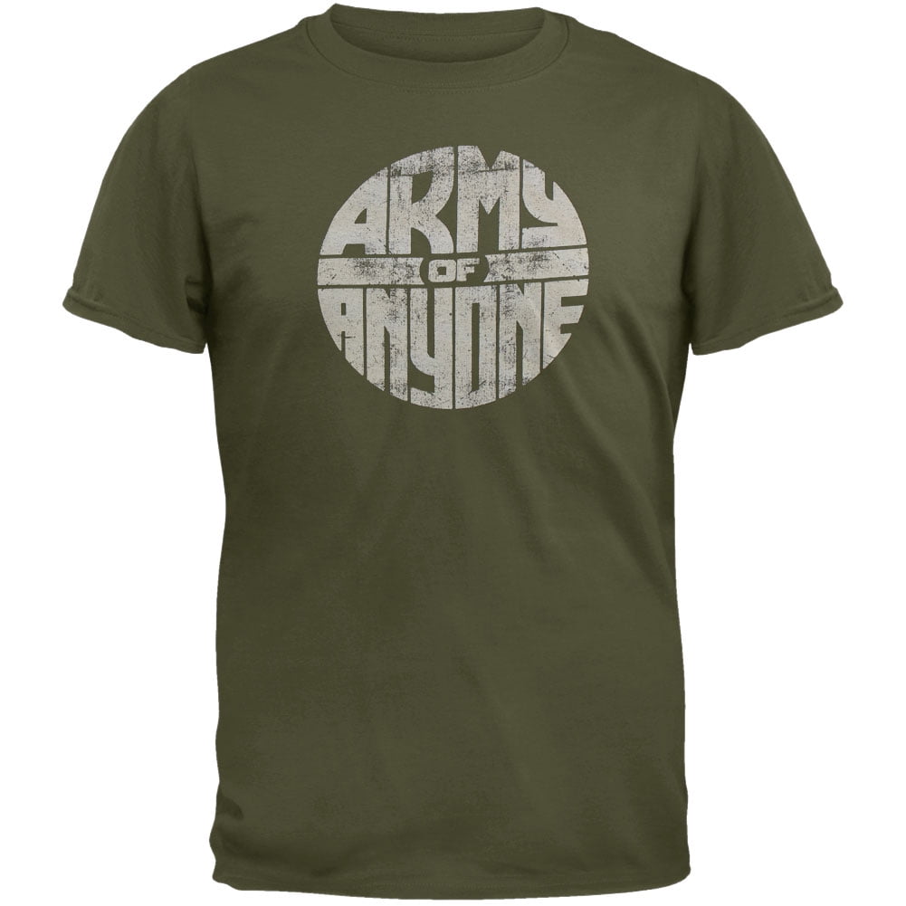 Army Of Anyone Men's Discharge Logo Short Sleeve T Shirt - Walmart.com