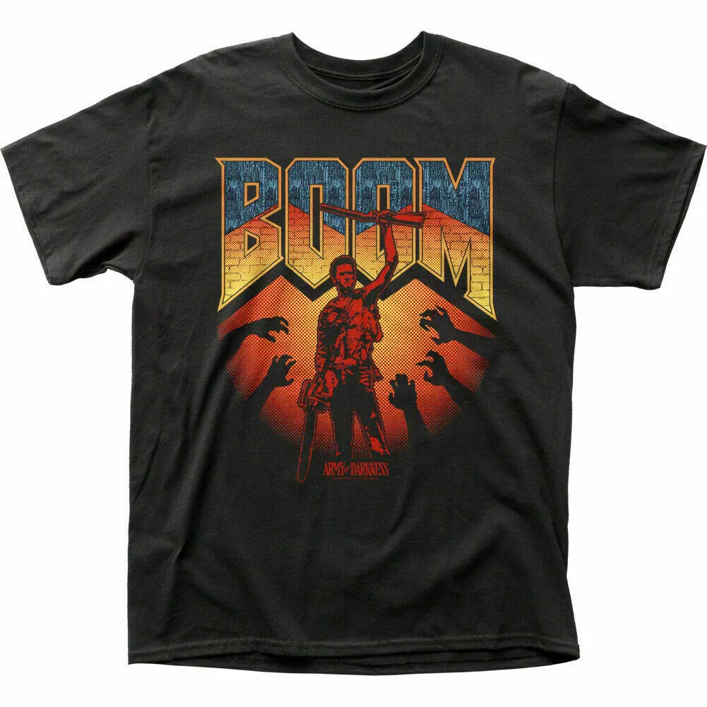 Army Of Darkness Boom T Shirt Pop Culture Movie Retro TeeChristmas Gift ...