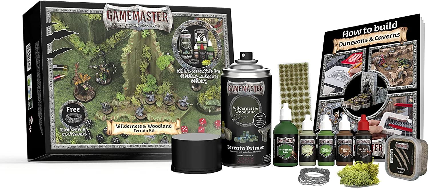 Army Painter, The Wilderness & Woodlands Terrain Kit New - Walmart.com