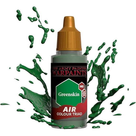 The Army Painter Warpaint Air Greenskin - Acrylic Non-Toxic Heavily ...