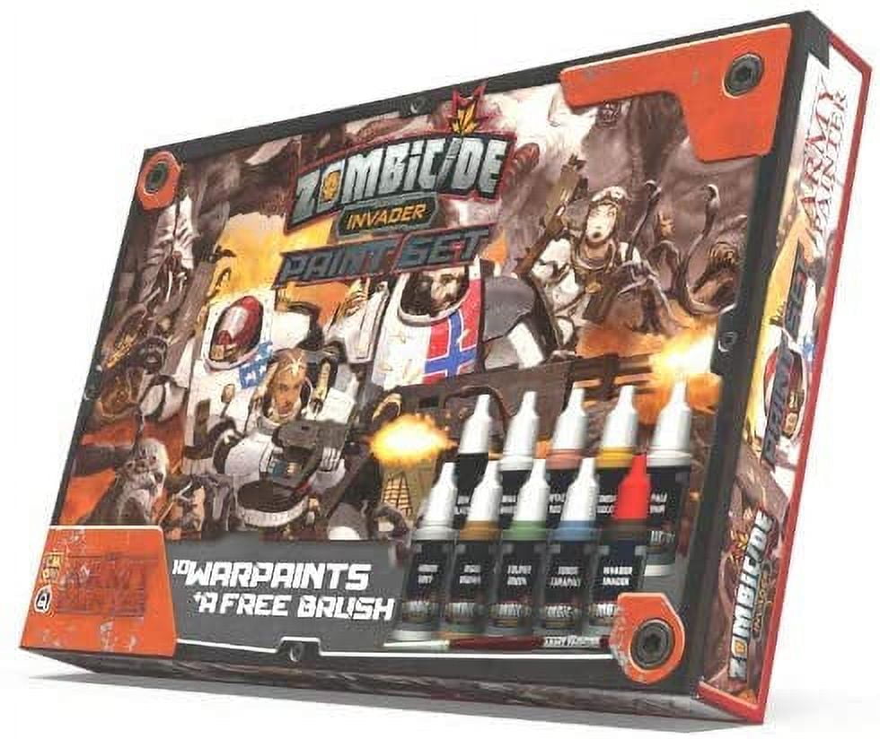 Army Painter Warpaints: Zombicide - Invader Paint Set - Walmart.com