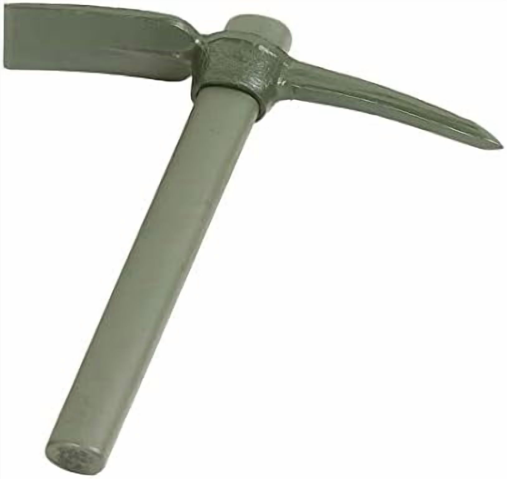 Army Pickaxe Mattock Metal Head Wooden Handle Hiking Trekking Camping ...