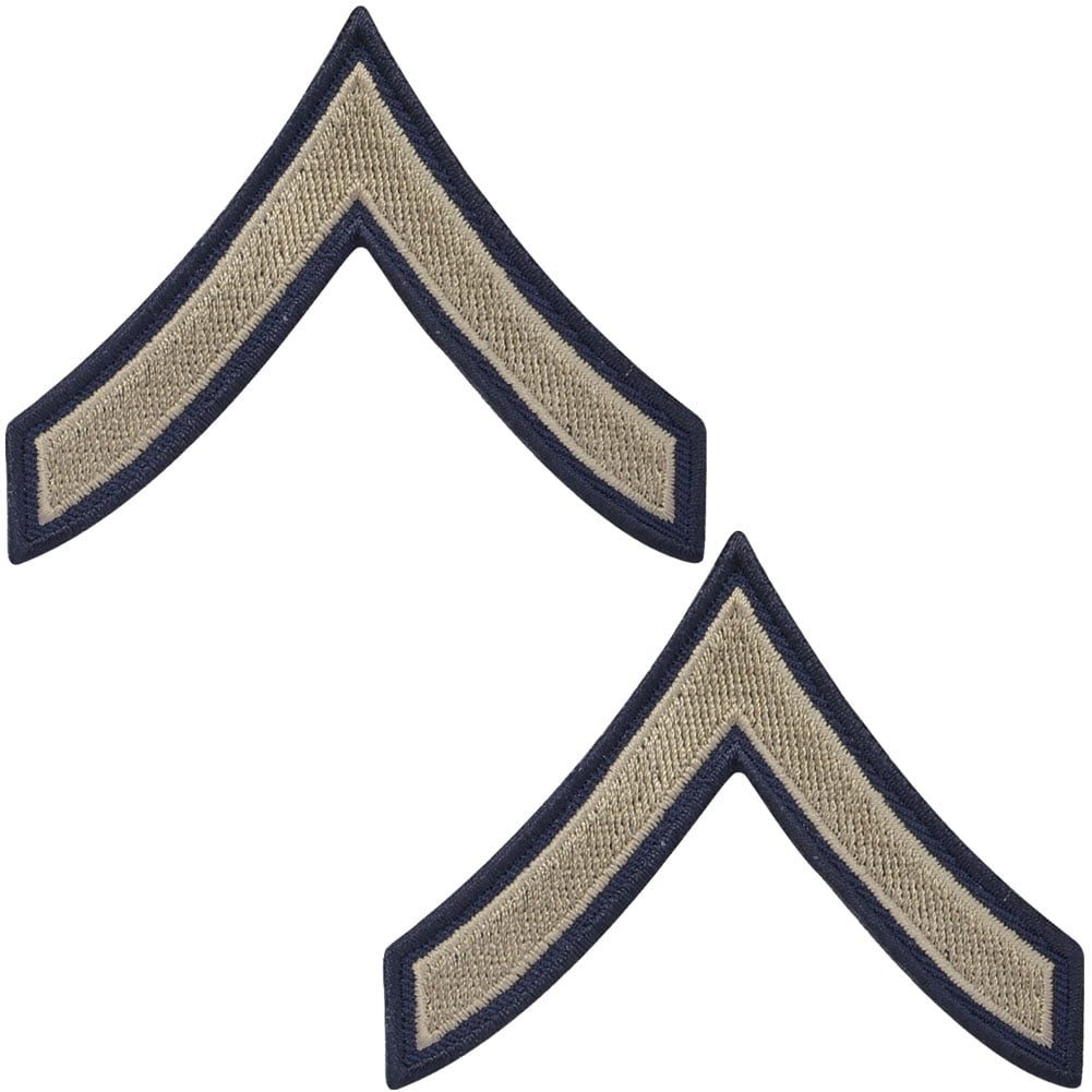 Army Private First Class Stripes WWII Sew On - Walmart.com