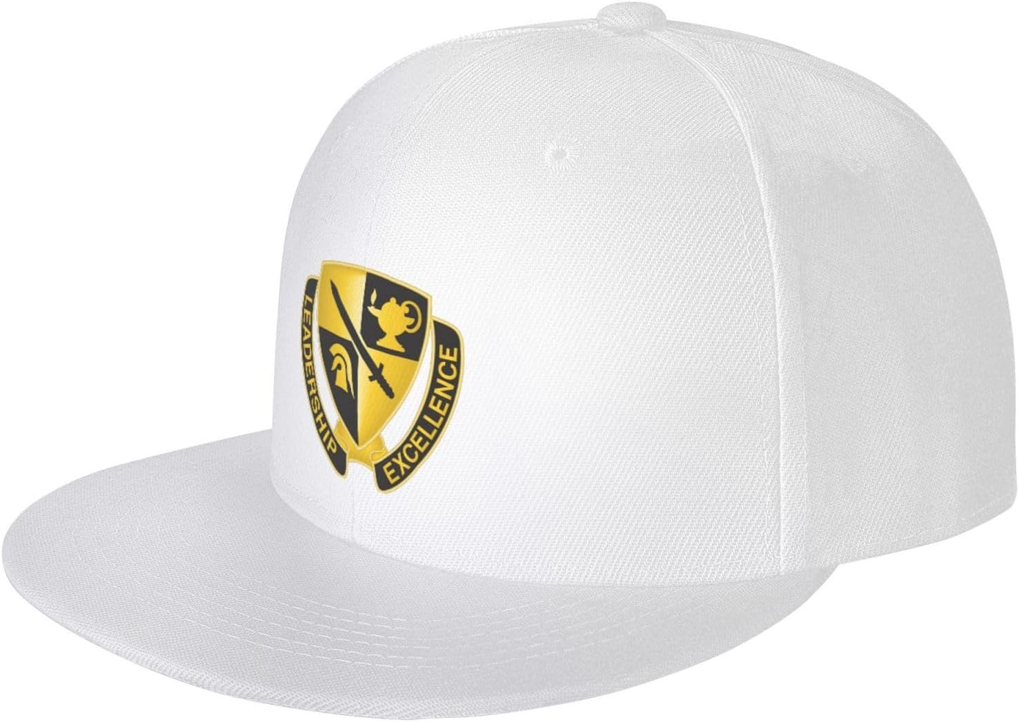 Army ROTC Cadet Command Unit Crest Flat Brim Baseball Cap Men's ...