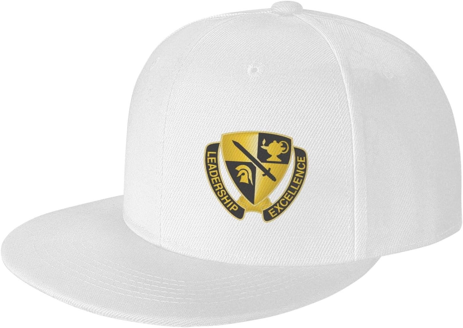 Army ROTC Cadet Command Unit Crest Flat Brim Baseball Cap Men's ...