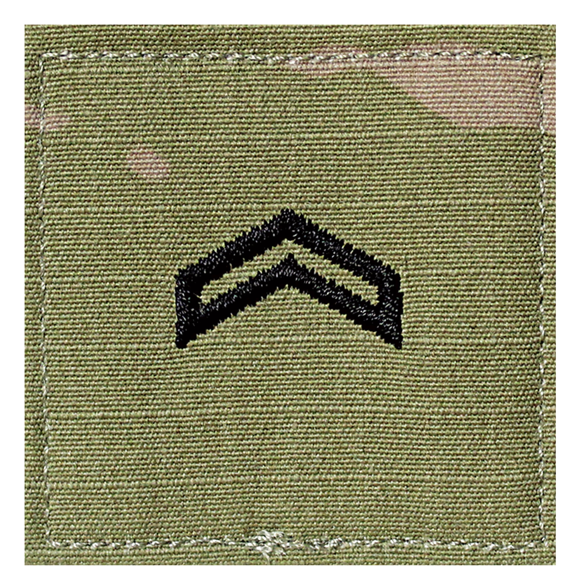 Army ROTC OCP Hook & Loop Corporal Patch - Walmart.com