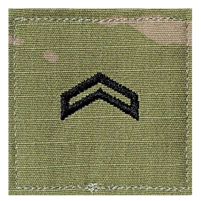 Army ROTC OCP Hook & Loop Corporal Patch - Walmart.com