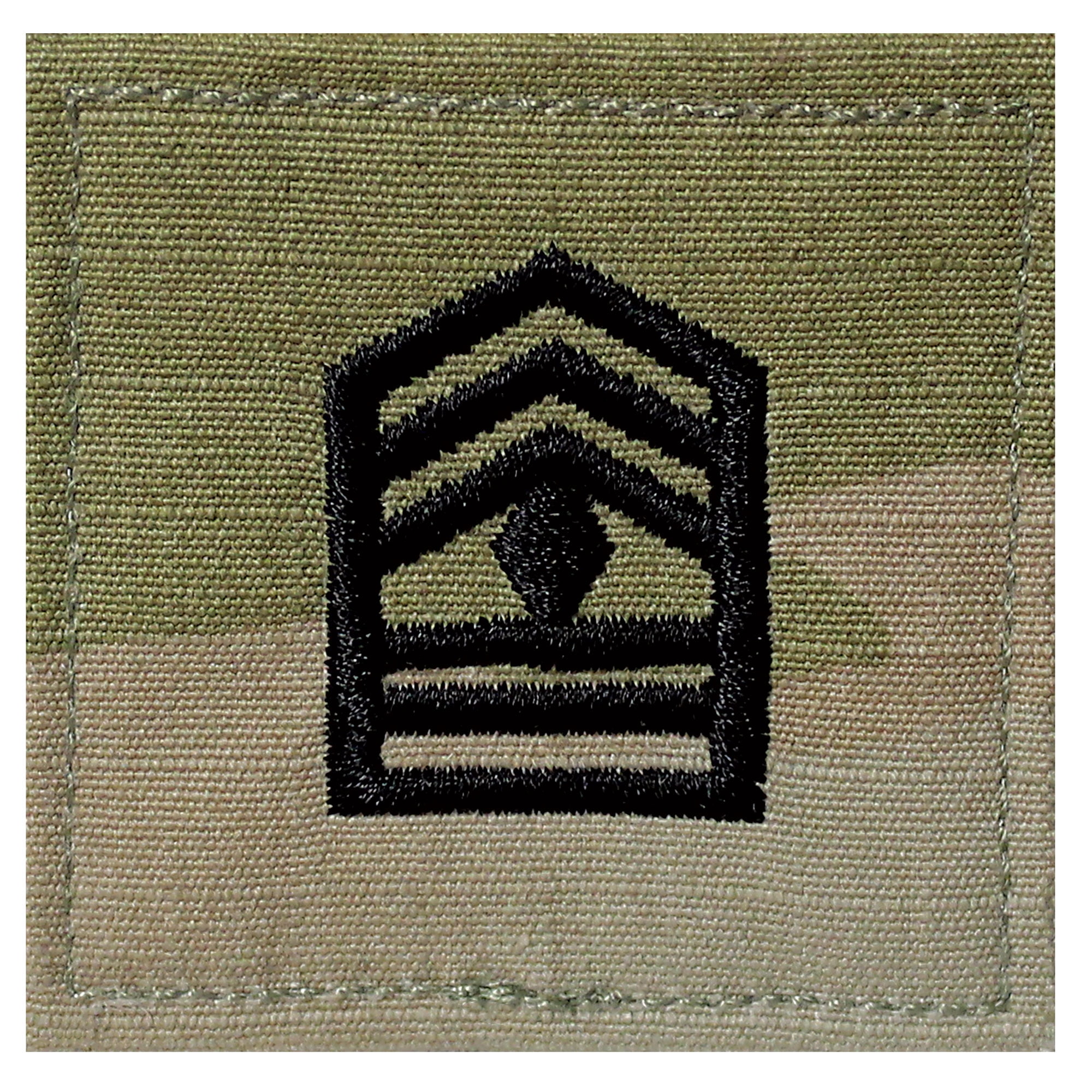 Army ROTC OCP Hook & Loop First Sergeant Patch - Walmart.com