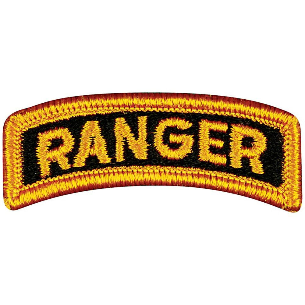 Army Ranger Tab Patch Color - Walmart.com