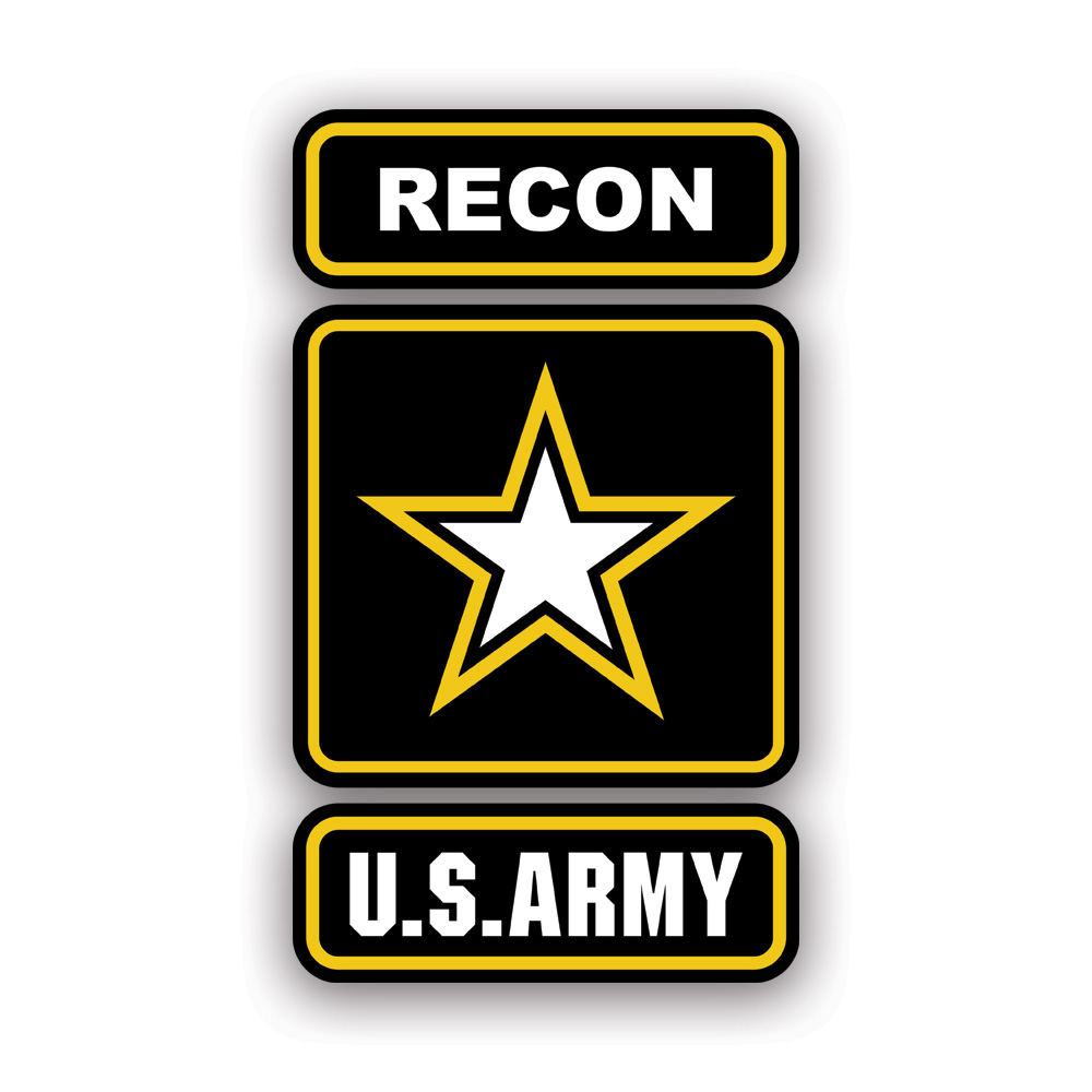 Army Recon Sticker Decal - Self Adhesive Vinyl - Weatherproof - Made in ...