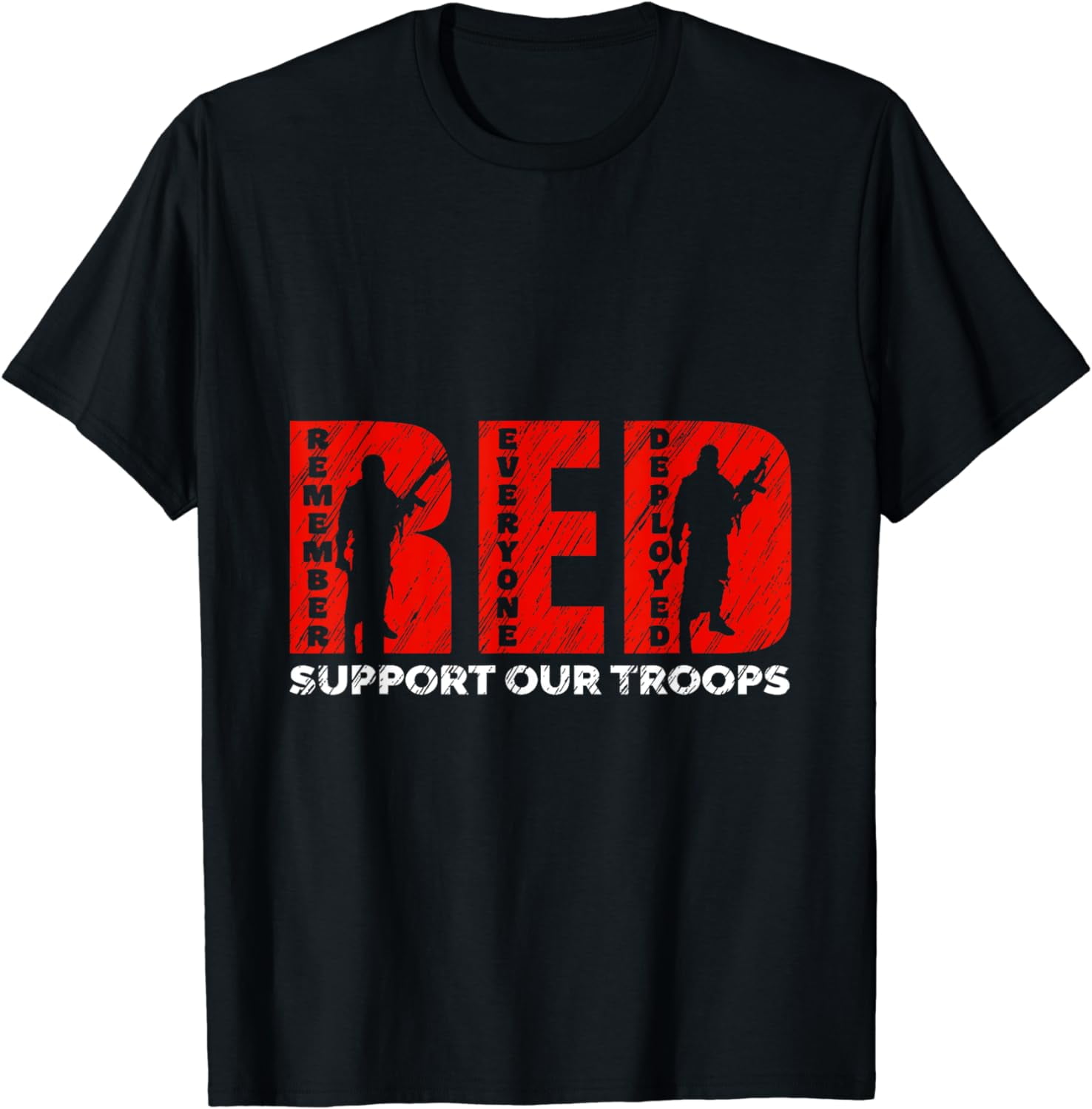 Army Red Friday Support Soldiers Or Armed Forces T-Shirt - Walmart.com