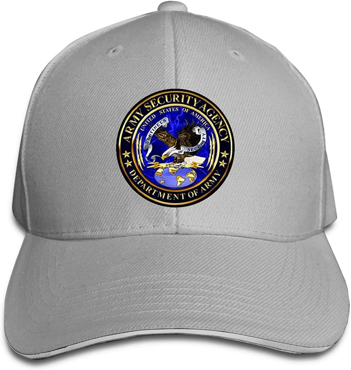 Army Security Agency ASA Seal Unisex Baseball Caps Sandwich Caps Dad ...