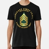 Army Sergeant First Class Sfc Retired Size S to 5XL Made in the USA T ...