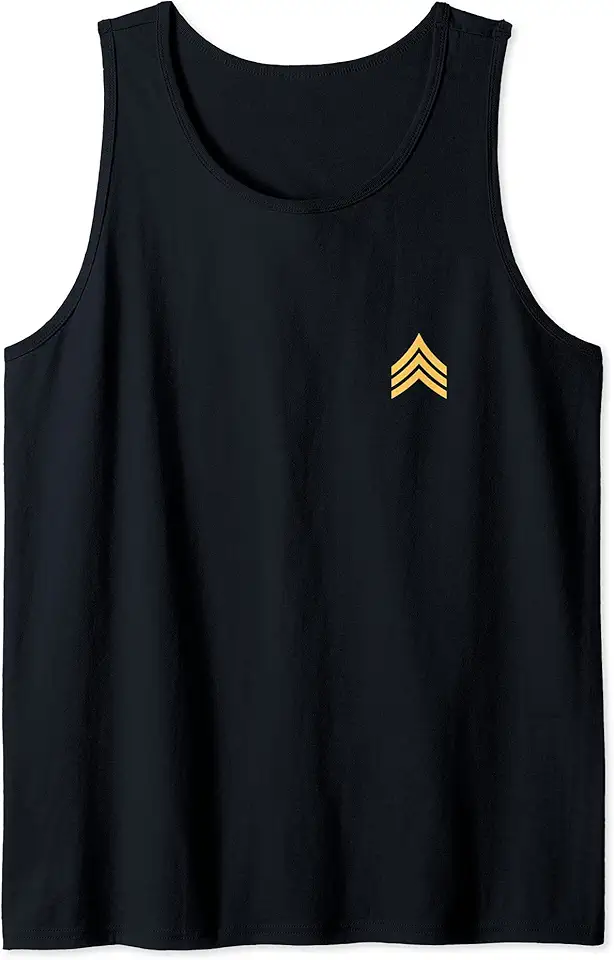 Army Sgt, E-5 Sergeant Rank Insignia. NCOs promotion gift Tank Top ...