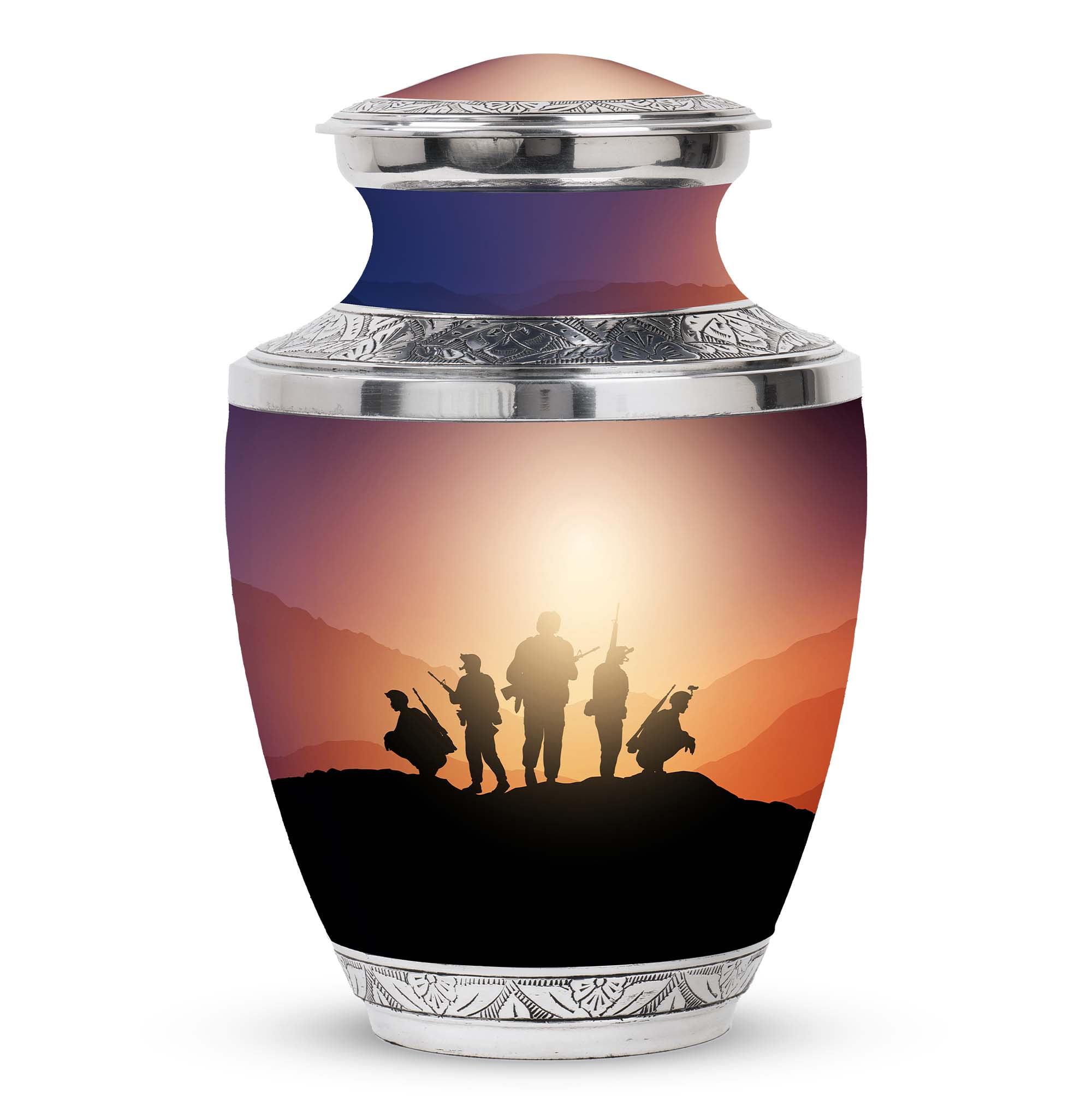 Army Shadow Celestial Sentiments - Decorative Large Urns, Starry ...