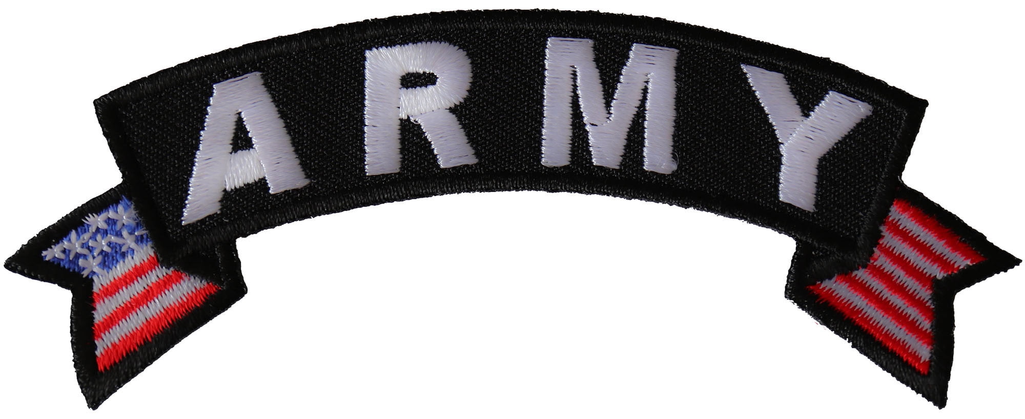 Army Small US Flag Rocker Patch - Walmart.com