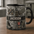 Army Soldier Mug Custom Accent Mug Personalized Soldier Gift for Dad ...