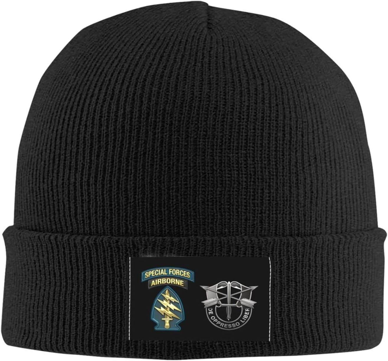 Army Special Forces Knit Hat Soft Classic Stretchy Beanie Cap Winter ...