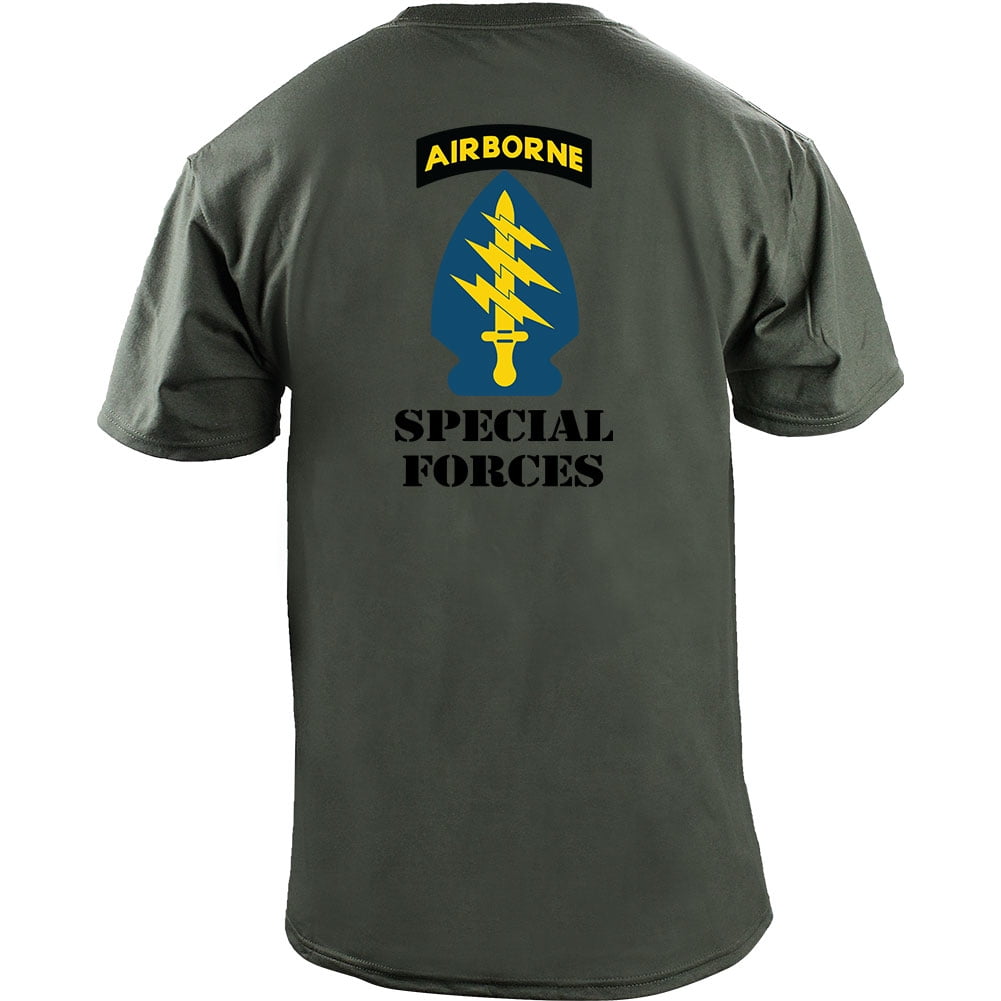 Army Special Forces Unit Full Color Veteran T-Shirt - Walmart.com