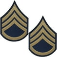 Army Staff Sergeant Stripes WWII and Korea war style - Walmart.com