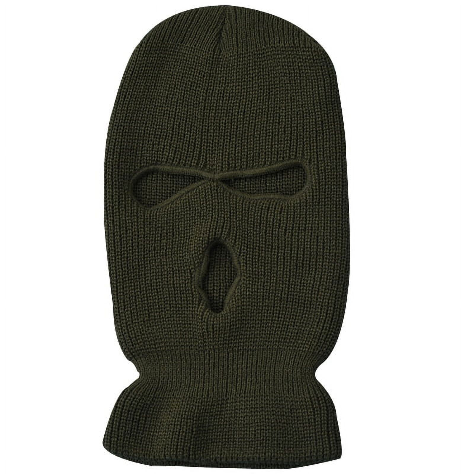 Army Tactical Mask 3 Hole Full Face Mask Ski Mask Winter Cap Balaclava ...