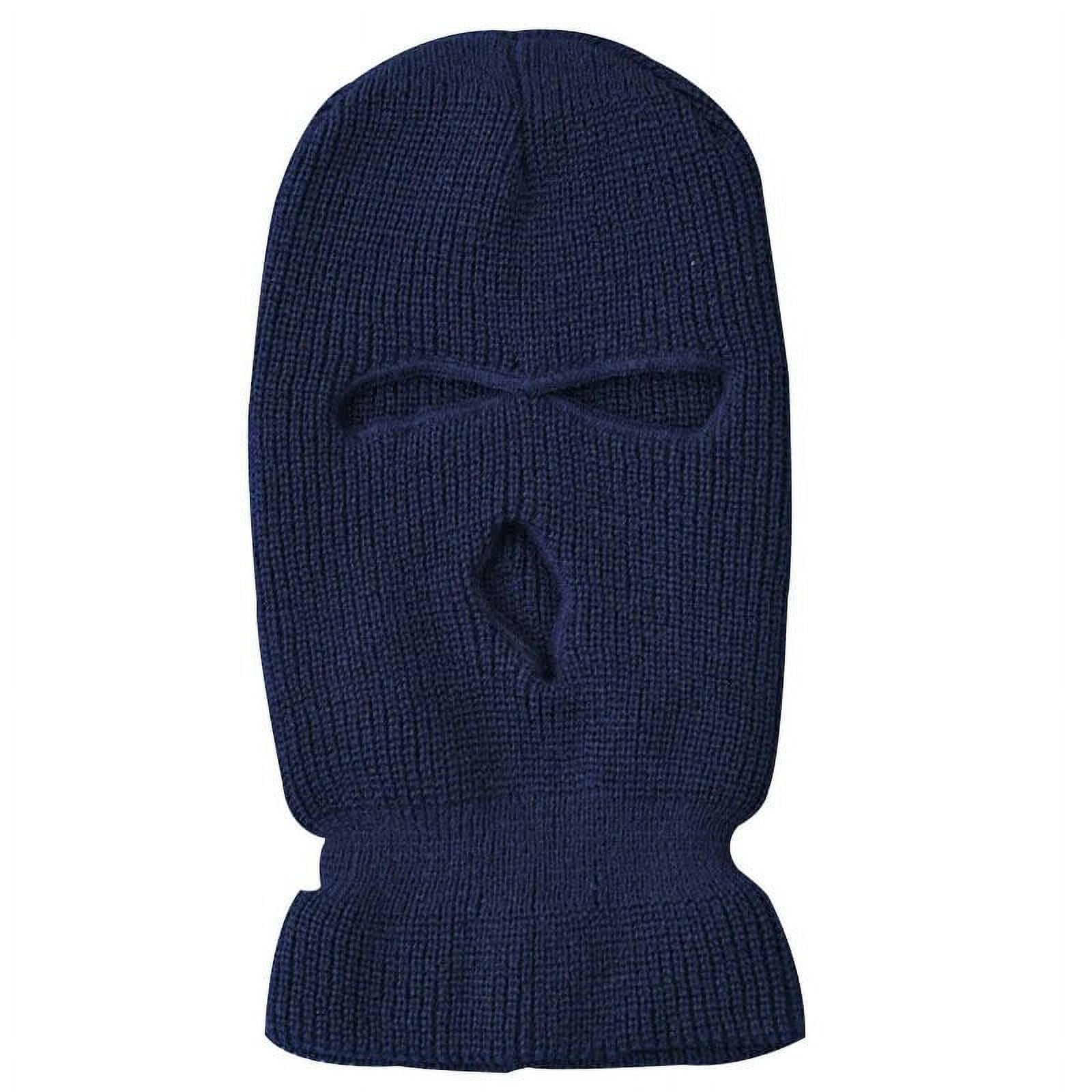 Army Tactical Mask 3 Hole Full Face Mask Ski Mask Winter Cap Balaclava ...