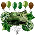 Army Tank Military Camouflage Party Supplies Birthday Balloon Bouquet ...