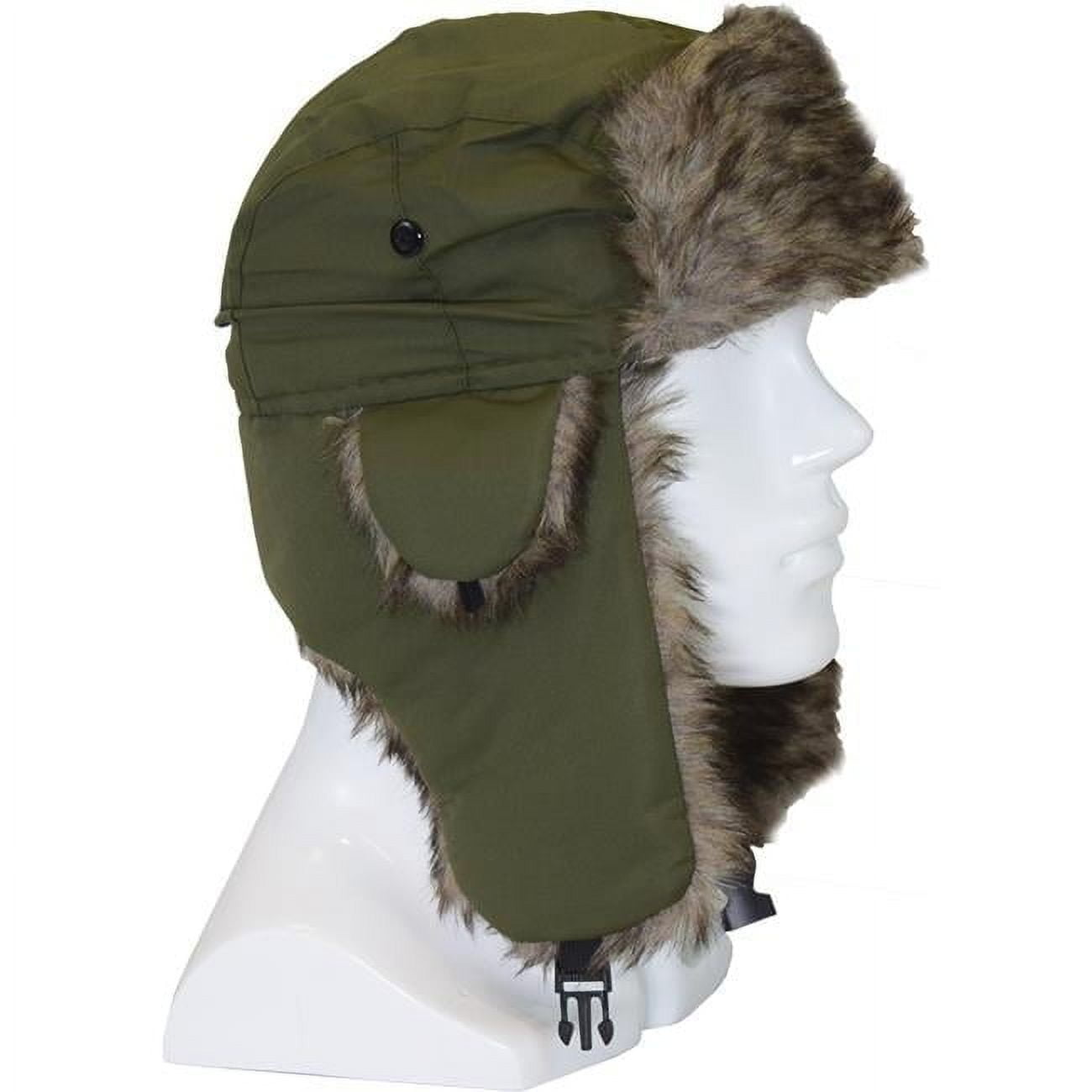 Army Trapper Hat, Green - Walmart.com