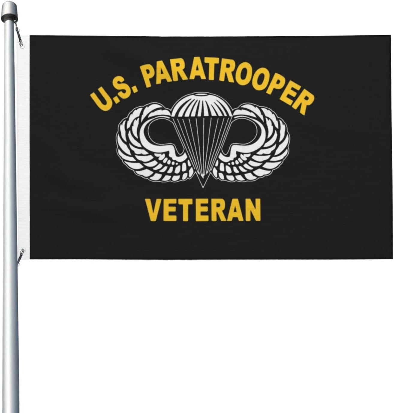 Army Veteran 82nd Airborne Flag Garden Flag 3x5ft Double Sided Printing ...