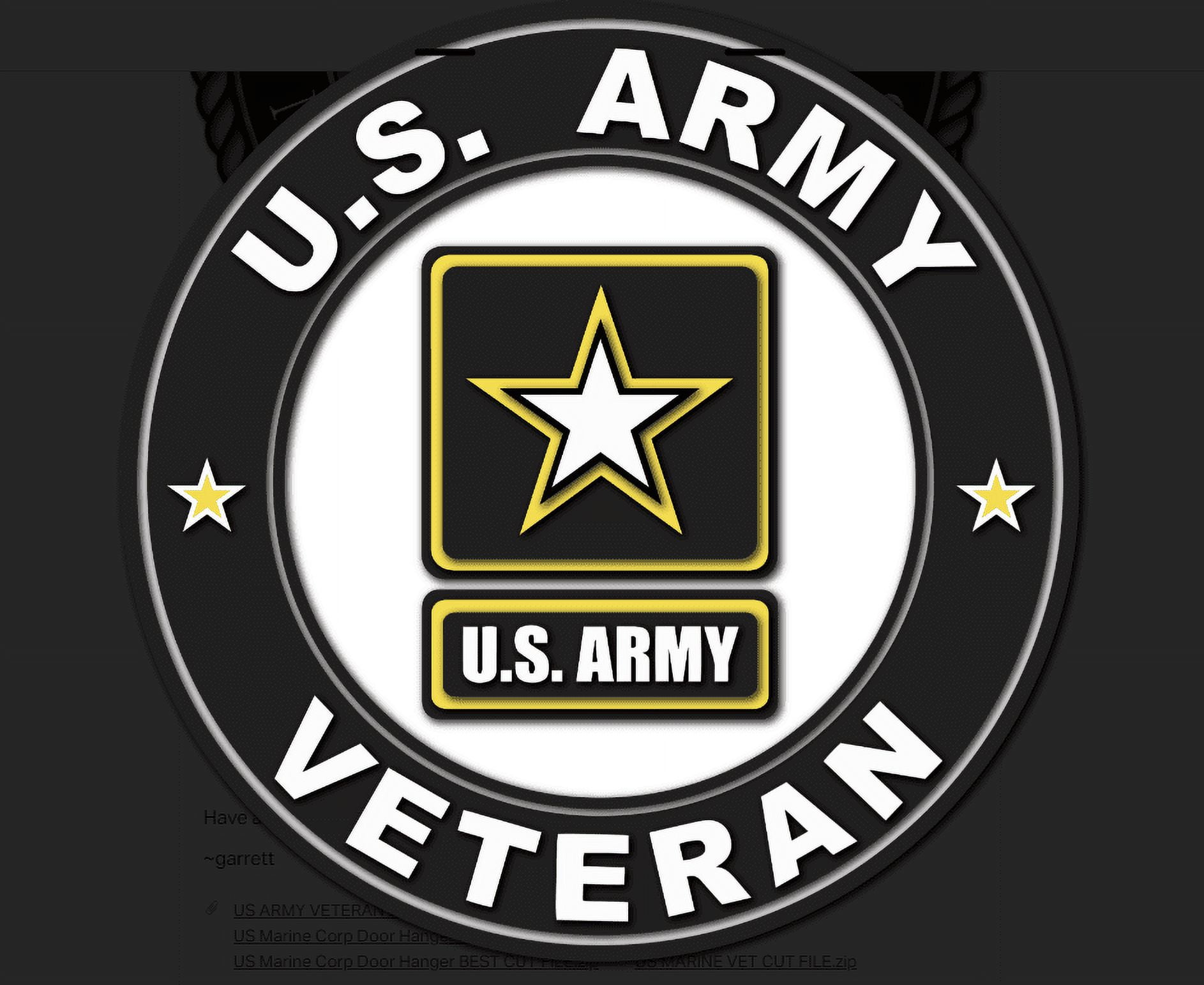 Army Veteran Door Hanger | Army Door Sign | Military Door Sign ...