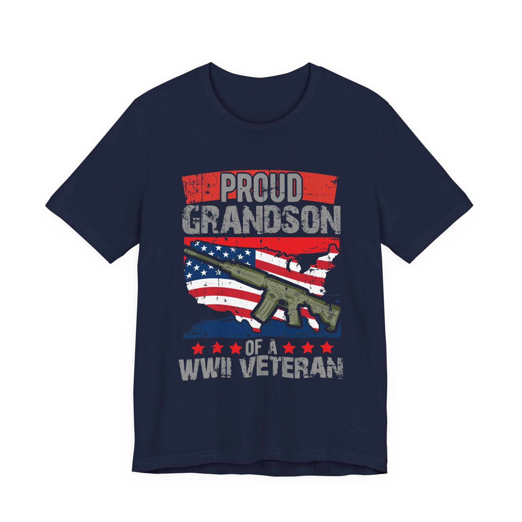 Army Veteran Patriotic Graphic Design Unisex Cotton T-Shirt v16 ...
