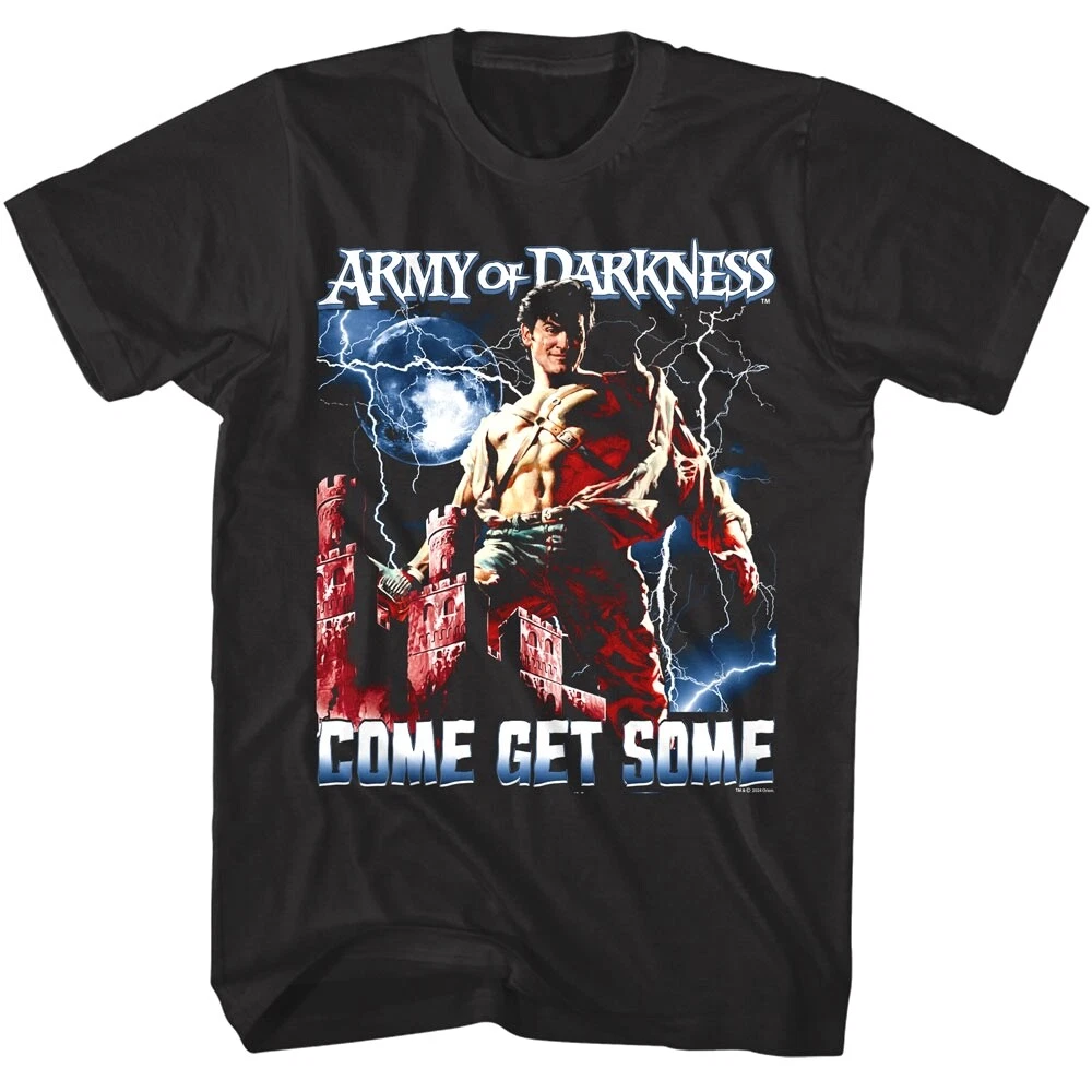 Army of Darkness Ash Come Get Some Men's T Shirt - Walmart.com