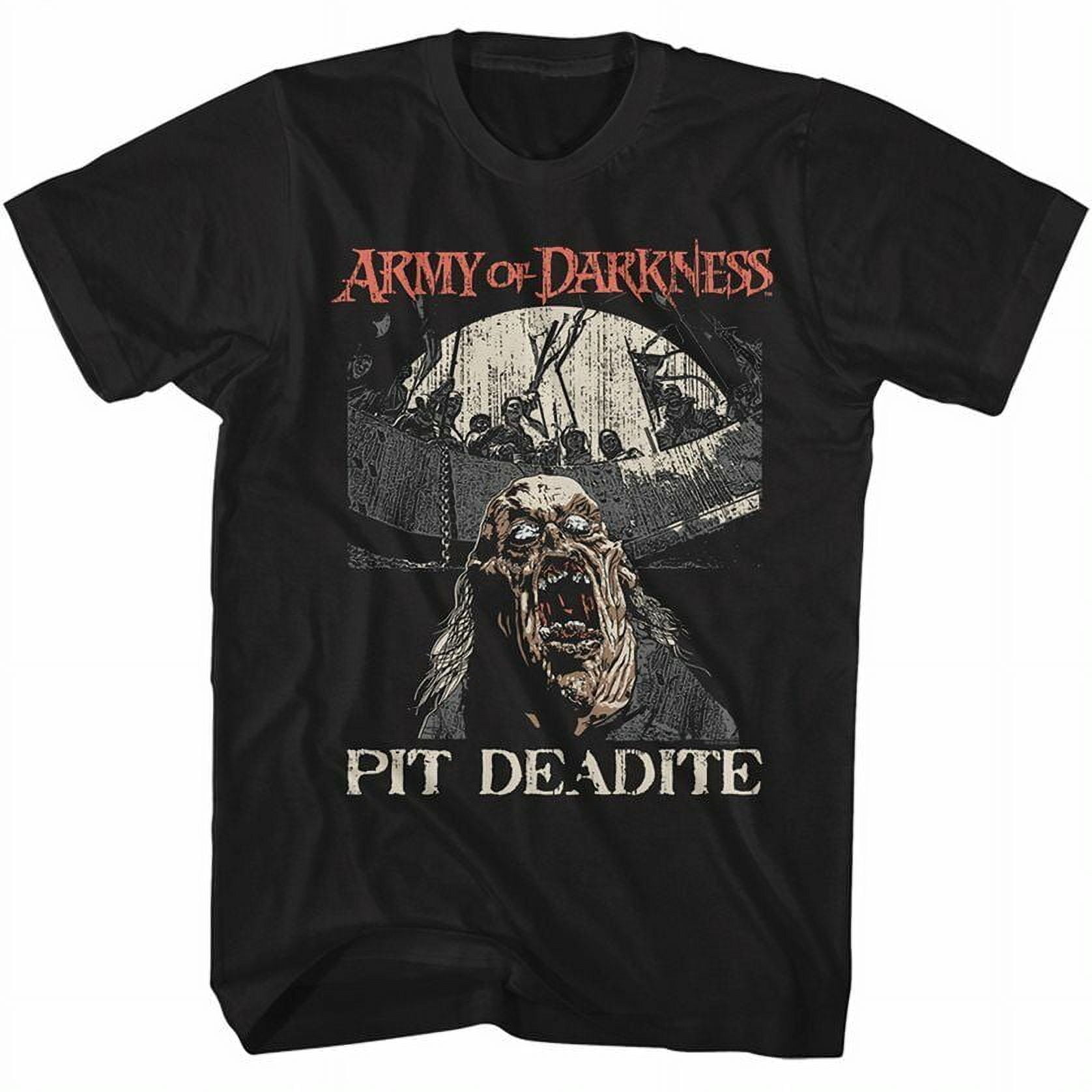 Army of Darkness Pit Deadite Men's T Shirt Fearsome Hole Zombie Horror ...